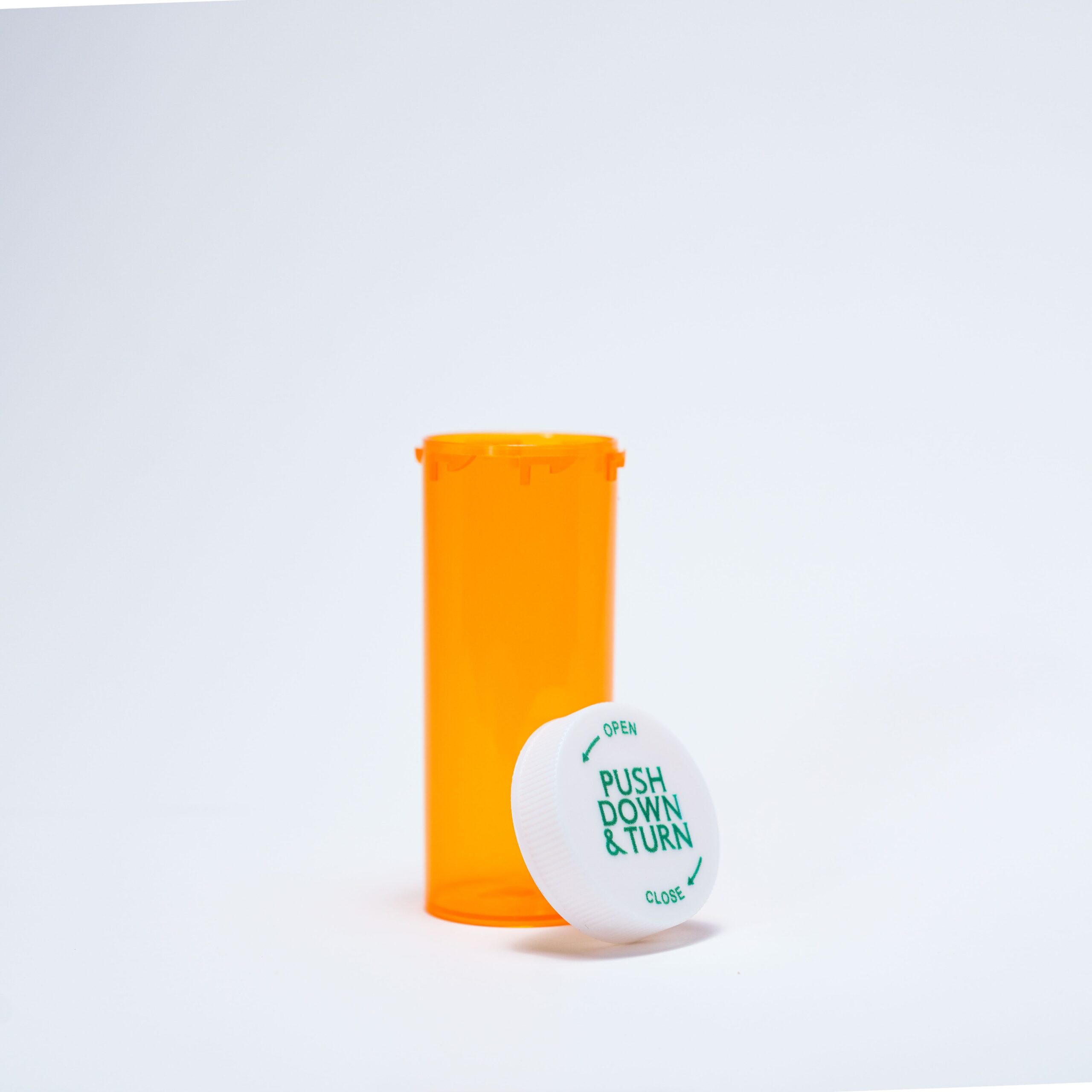 16DR Amber Vials – Child Resistant - Pharmvials
