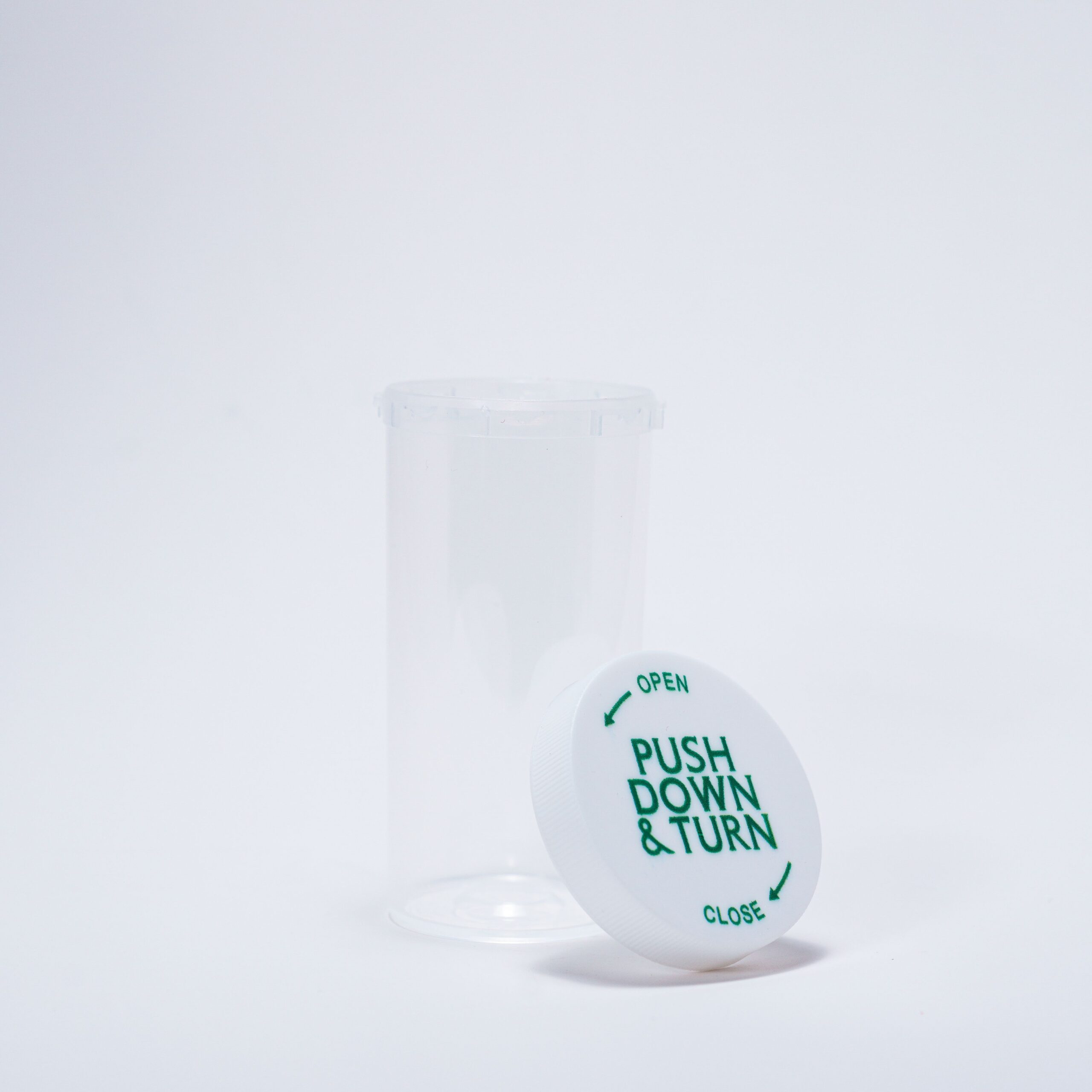 40DR Clear Vials – Child Resistant - Pharmvials