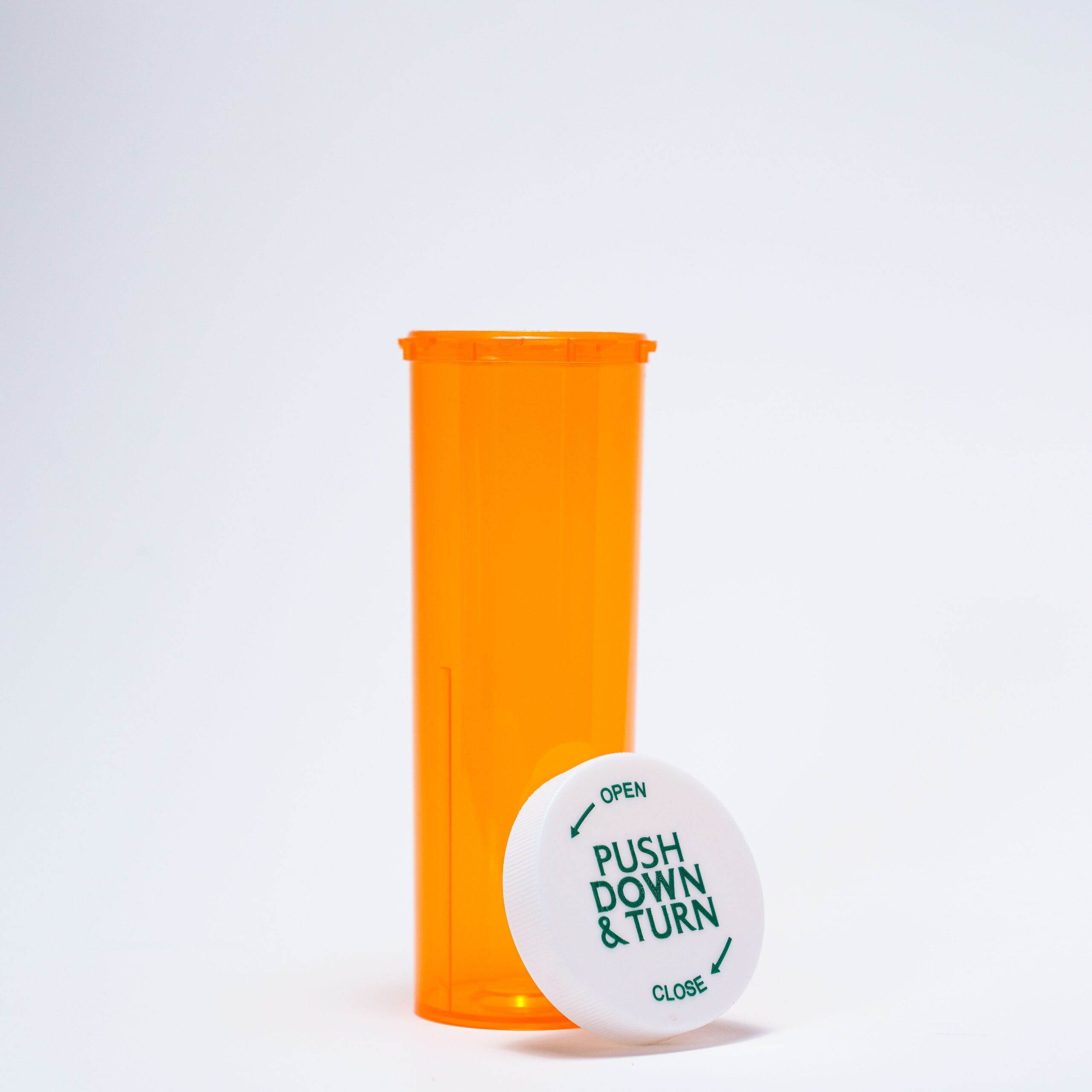 60DR Amber Vials – Child Resistant - Pharmvials