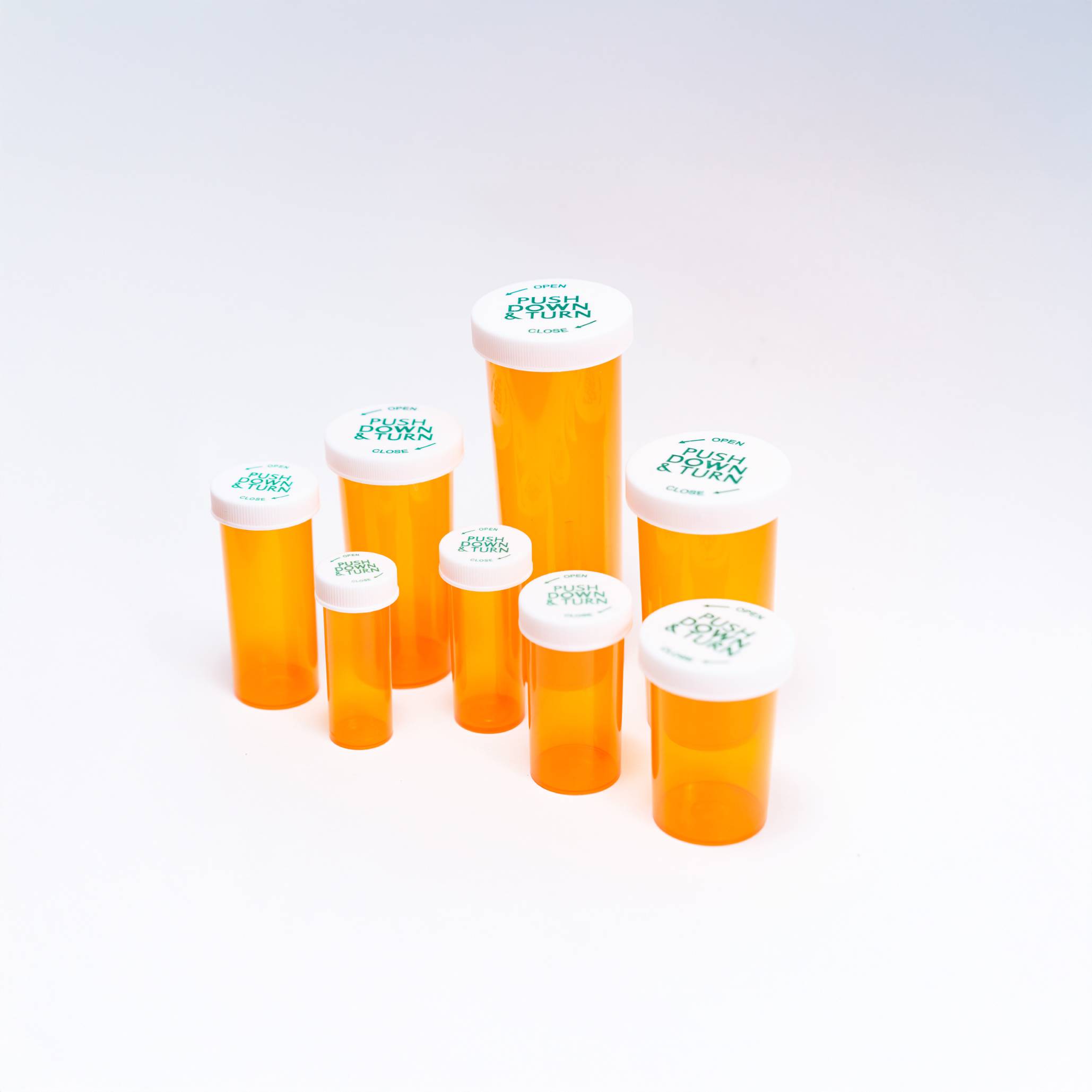 6DR Amber Vials – Child Resistant - Pharmvials