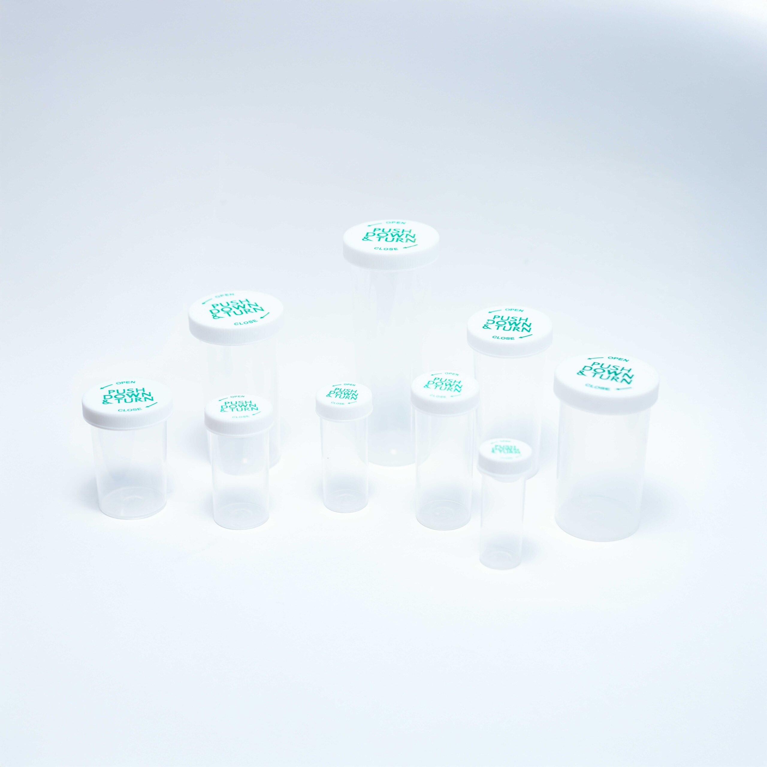 6DR Clear Vials – Child Resistant - Pharmvials