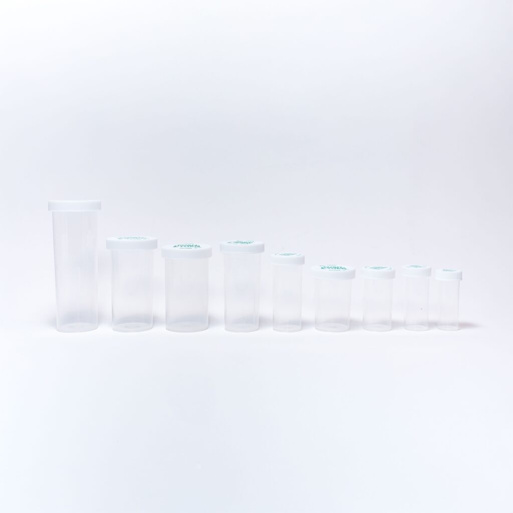 13DR Clear Vials – Child Resistant - Pharmvials