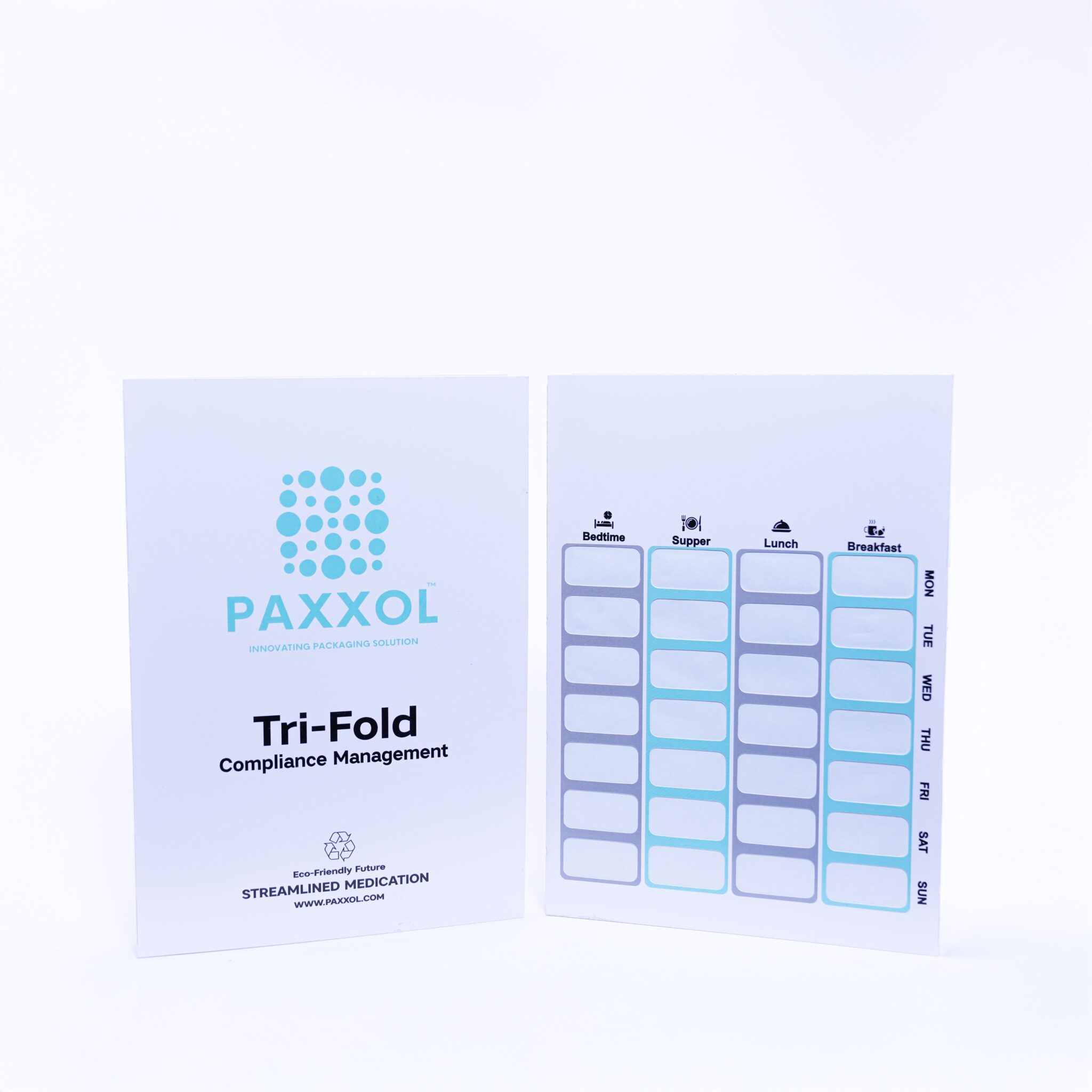 Paxxol Tri-Fold Blister Pack (Free Blisters) - Pharmvials